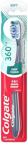 Amazon.com : Colgate 360 Extra Soft Toothbrush for Sensitive Teeth and ...