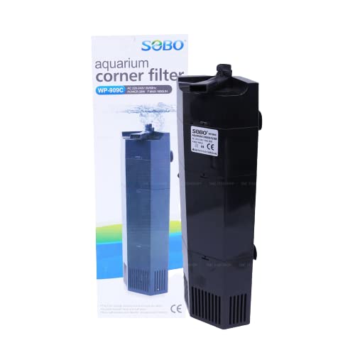 Vayinato Sobo Aquarium Internal Corner Filter (Model - WP-909C | Power ...