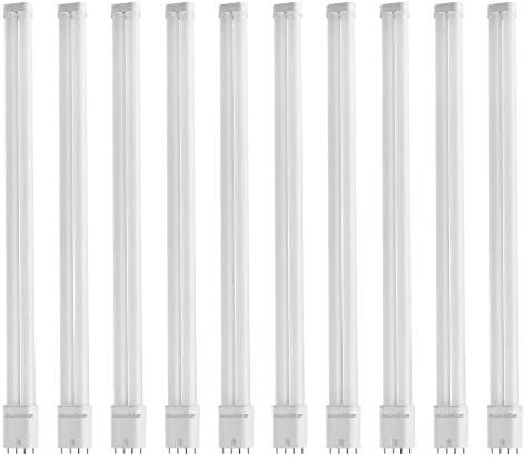 Sunlite 40428 LED PLL Recessed Plug & Play Long Twin Light Bulb, 17 ...