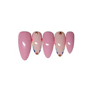 Buy SOEZI Women's Hello princess Reusable SOEZI Press On Nails ...