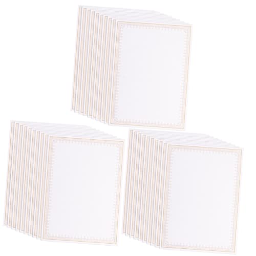 Printable Diploma Sheets Ciieeo 20-Pack A4 Certificate Paper - Border ...