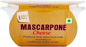 RRO Dairy Mascarpone Cheese, Traditional Italian Recipe : Amazon.in: Grocery & Gourmet Foods