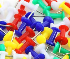 SOFTBOARD PINS@ARIHANT STAIONERS-50 PCS : Amazon.in: Office Products