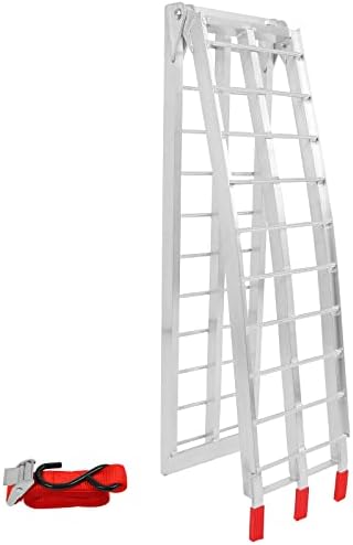 Amazon.com: SCITOO Aluminum Motorcycle Ramp 7.5ft Folding Titan Ramps ...