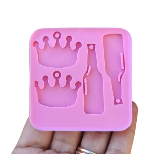 Amazon.com: Queen Crown Mold - Bottle Mold - Corona Beer Mold - Cerveza ...