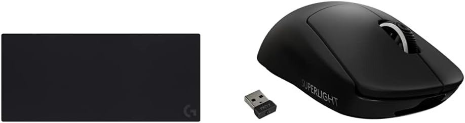 Amazon.co.jp: 【 マウスパッド セット 】Logicool G ゲーミングマウス PRO X SUPERLIGHT G-PPD-003WL-BK + ゲーミングマウスパッド ...