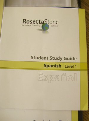 Rosetta Stone Spanish Level 1 Study Guide: Rosetta Stone: 9781883972455 ...