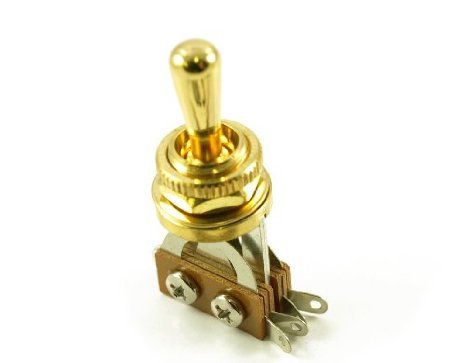 Amazon.co.jp: 【 並行輸入品 】 LP TOGGLE SWITCH GOLD/ METAL TIP : 楽器・音響機器