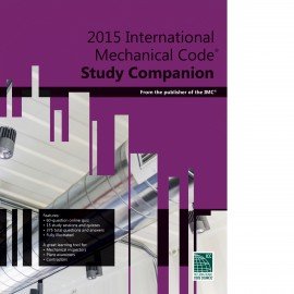 2015 International Mechanical Code Study Companion: ICC: 9781609835446 ...