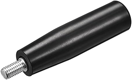 uxcell Revolving Handle Grip, 1Pcs M12x100mm(DxL) Threaded Handwheel ...