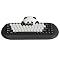 Amazon.com: YUNZII C68 Panda Wireless Mechanical Gaming Keyboard, 68 ...