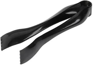 Amazon.com: 6-Inch Black Plastic Tongs for Serving Food - 12 Pack ...