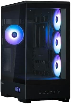 Amazon.com: Zalman P50 DS Medium Tower Panoramic PC Case Black ...