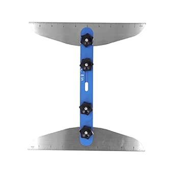 Ladder Template, Aluminum Alloy Measurement Range 11-60 in. Folding ...