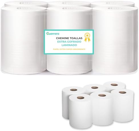 Industrial Hand Drying Paper – Laminated Wick Roll – 12 Units – Large ...