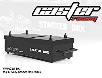 Caster 1/8 Nitro Engine Metal Starter Box Double 750 Motor Easy Power ...