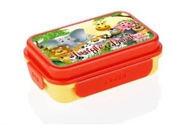 Buy Mogal Lunch Box Kids Plastic Airtight BPA Free Interlock Green ...