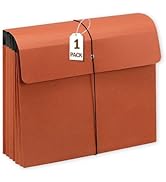 Amazon.com : 3 Packs Expanding File Pockets with Flap,Heavy Duty ...