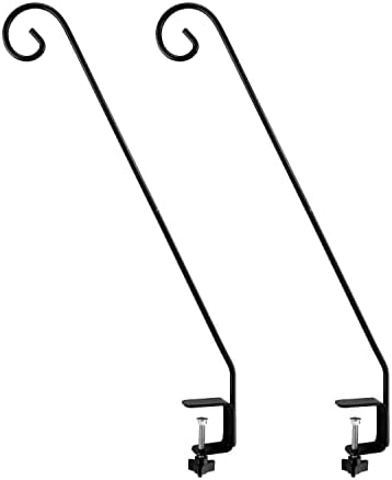 Amazon.com: WOSIBO Three Span Deck Hook, 37 Inches Deck Bird Feeder ...