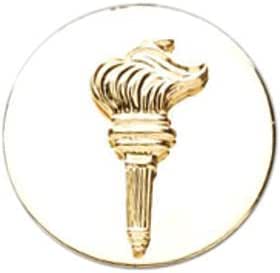 Amazon.com: RC-301, Army JROTC Torch Collar Insignia (Torch - Torch) No ...