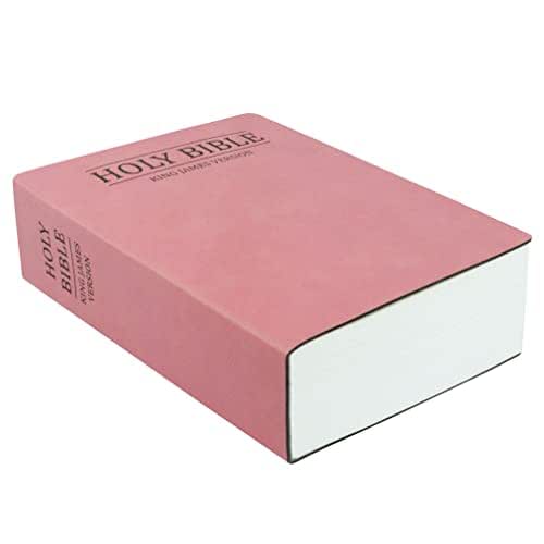 Amazon.com: LDS Scriptures Basic Pink Leatherette Holy Bible King James ...