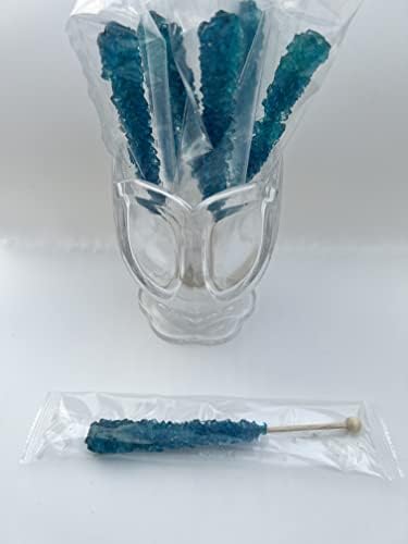 Amazon.com : Classic Rock Candy Sticks, Sugar Rock Crystal Lollipops ...