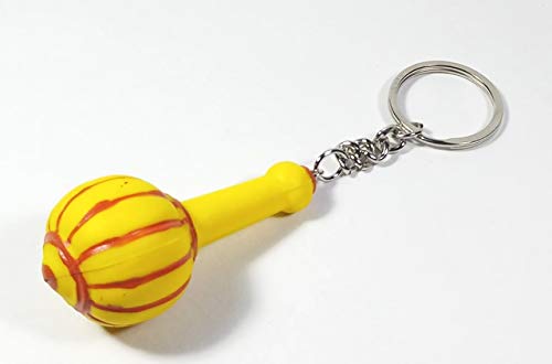 Lord Hanuman (Bajarangi) Gada Keychain (Yellow) - Price History