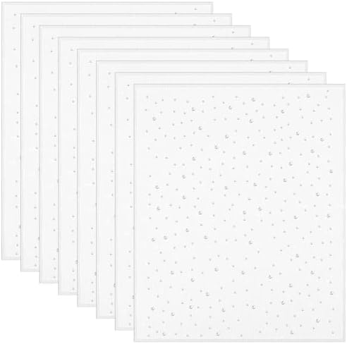 Amazon.com: 8 Sheet Rhinestone Transfer Sheets, 2mm & 3.5mm Iron On ...