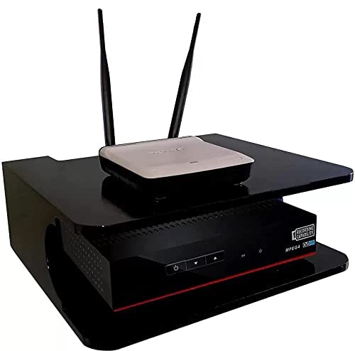 Buy Rajeee Setup Box Stand/Set Top Box Stand Wall Mount for Home Wall ...