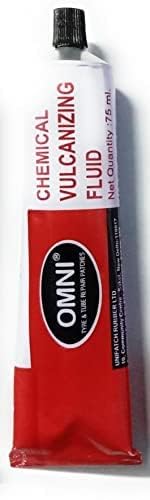 Omni Chemical Vulcanizing Fluid Solution 75 ml for Tyre & Tube Patch ...