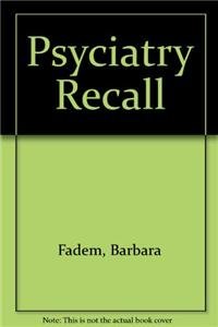 Amazon | Psychiatry Recall | Fadem, Barbara | Psychiatry