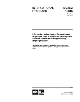 ISO/IEC 13816:1997, Information technology - Programming languages ...