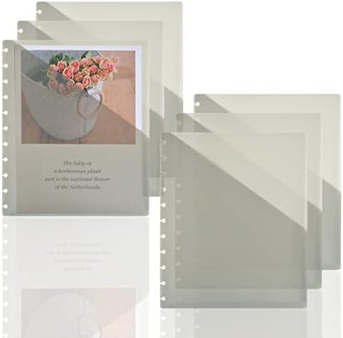 Amazon.com : WANGDEFA 6 Pack Discbound Pocket Dividers Disc Bound ...