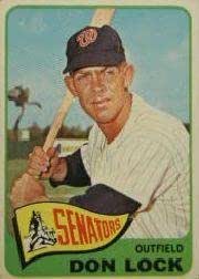1965 Topps #445 Don Lock - VG at Amazon's Sports Collectibles Store