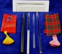Amazon.com: Friction Rod Set; Electricity Physics Electrostatic ...