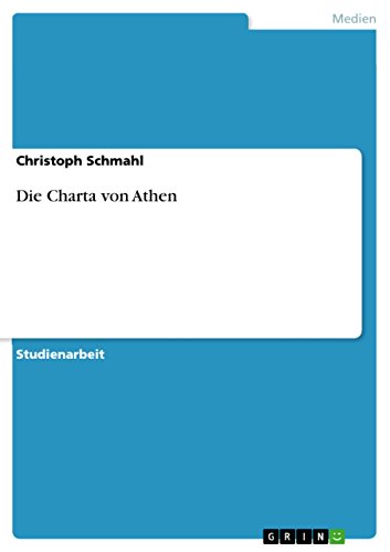 Die Charta von Athen eBook : Schmahl, Christoph: Amazon.de: Kindle-Shop