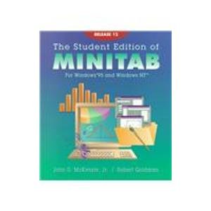 Amazon.in: Buy The Student Edition Of Minitab For Windows Manual ...
