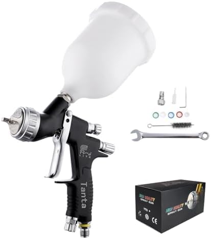 Amazon.com : Auto Body Paint Sprayer Gun Kit,HVLP Air Spray Gun ...