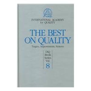 Amazon | The Best on Quality (Iaq Book Series, Volume 8) | Hromi, John ...