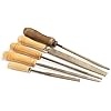 sourcing map 3pcs Wooden File Handle 4.72 Inch 9.5mm Round Hole ...