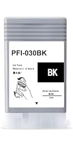 Amazon.com: KSUMEI PFI-030 Ink Cartridge Set PFI030 Ink Tank 55ml Pigment Replacement for Canon ...