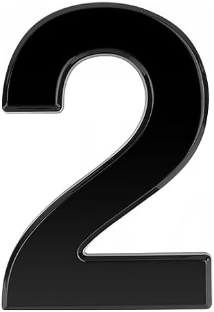 Amazon.com: 4 Inch Self Adhesive House Numbers 3D Mailbox Numbers ...