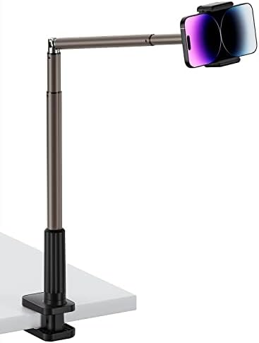 Amazon.com: Overhead Phone Mount, Articulating Arm Cell Phone Holder ...