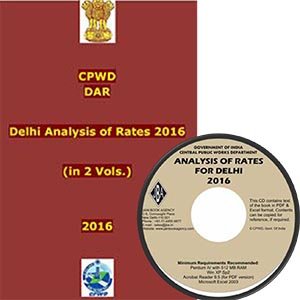 Amazon.in: Buy COMBO Set - 2016 CPWD DAR + CD : Delhi Analysis of Rates ...