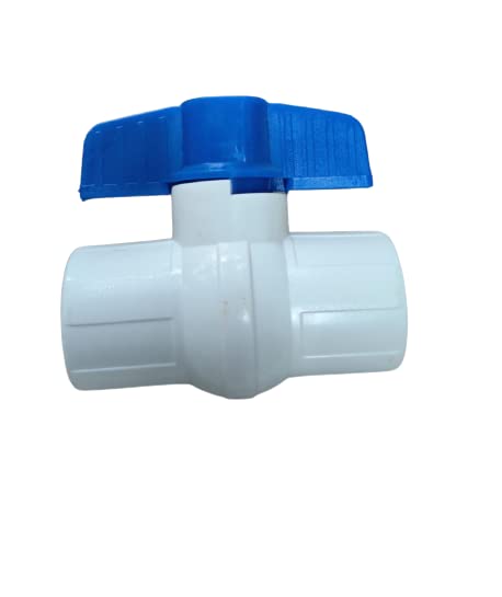 UPVC Compact Ball Valve (3/4 Inch, 20 mm) : Amazon.in: Home Improvement