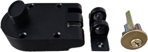 Em-D-Kay Tuff Stuff 167BK Black Finish Jimmy Proof Single Cylinder ...