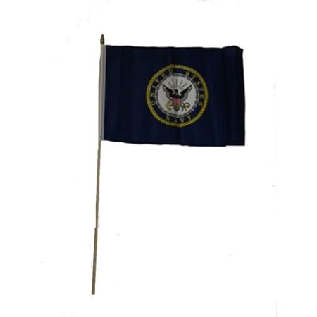 Amazon.com : Navy - 8" x 12" Military Stick Flag : Sports & Outdoors
