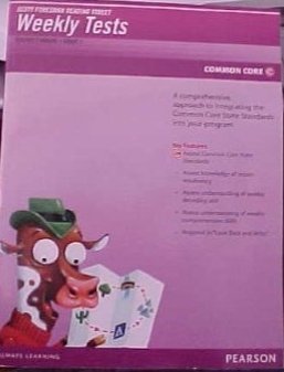 Amazon.com: Reading Street Common Core Grade 3, Weekly Tests Teacher's ...