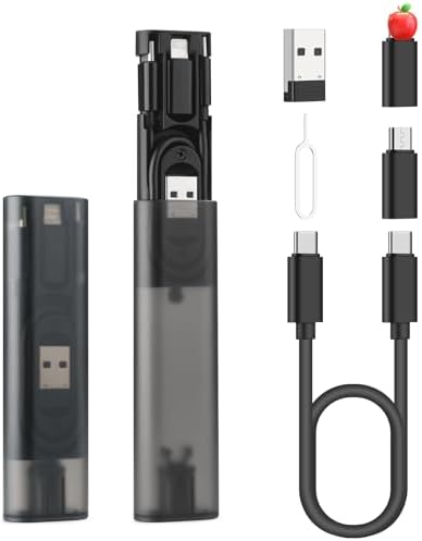 Aolcev Multi USB Adapter Cable Set Data Cable Storage Box USB to USB-C ...