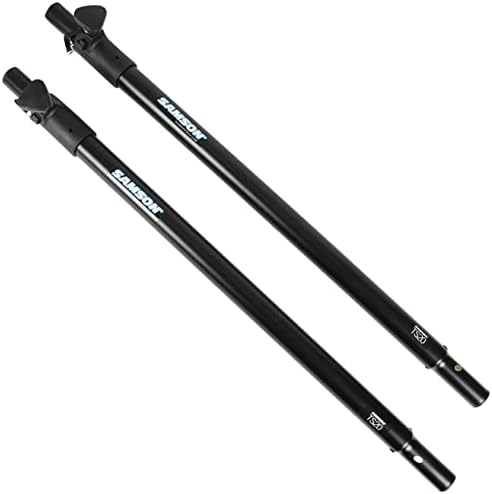 Samson TS20 Satellite Mounting Poles, Black, (SATS20) : Samson Audio ...